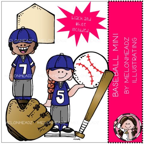 Baseball clip art – Mini - Melonheadz