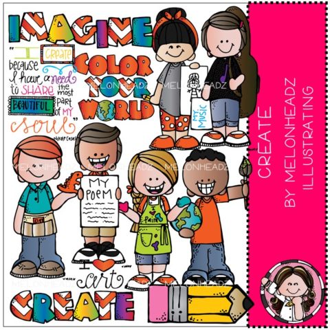 Create clip art - Melonheadz