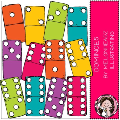 Dominoes clip art - Melonheadz