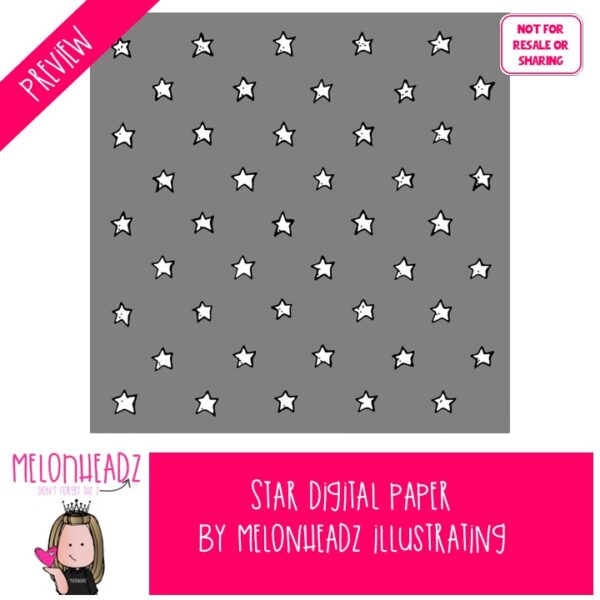 Digital Paper – Star - Melonheadz