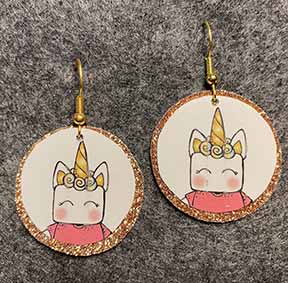 Unicorn Earrings - Melonheadz