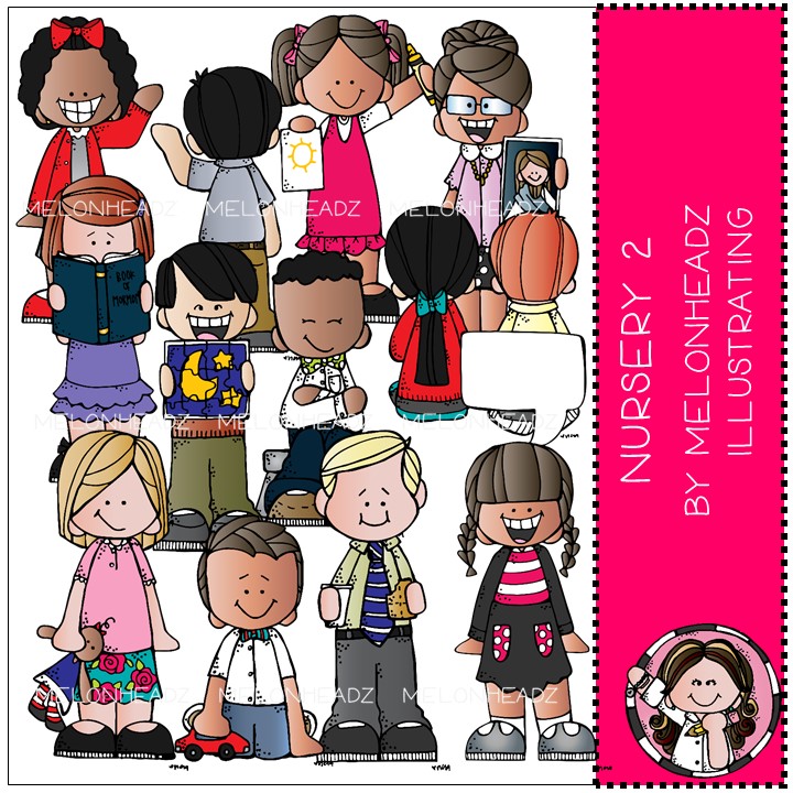 Nursery clip art – Set 2 | Melonheadz Illustrating