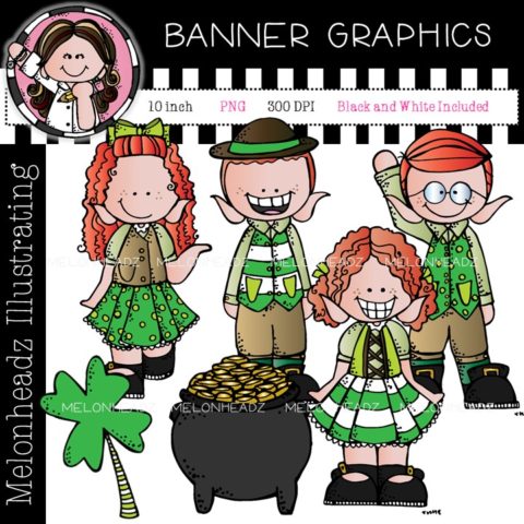 St. Patrick’s Day – clip art and printables - Melonheadz