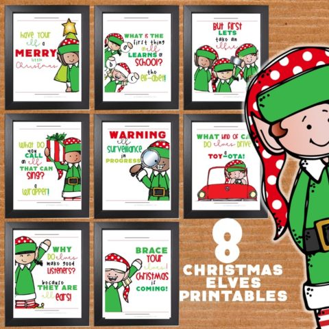 Christmas Elves Posters – PRINTABLE - Melonheadz