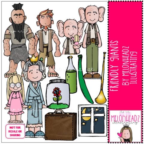 Friendly Giants clip art - Melonheadz