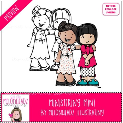 Ministering clipart LDS MINI - Melonheadz