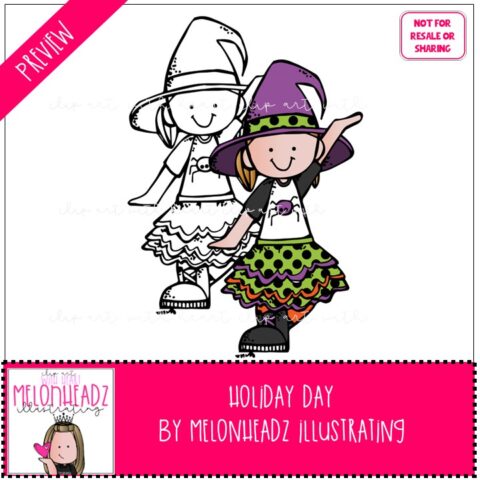 Holiday Day clipart MINI - Melonheadz