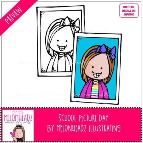 School Picture Day clipart MINI - Melonheadz