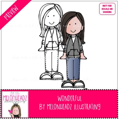 Wonderful clip art COMBO PACK - Melonheadz