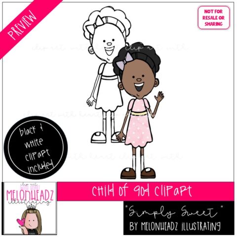 Child of God clipart – Digi Stamps {Simply Sweet} Digital Paper ...