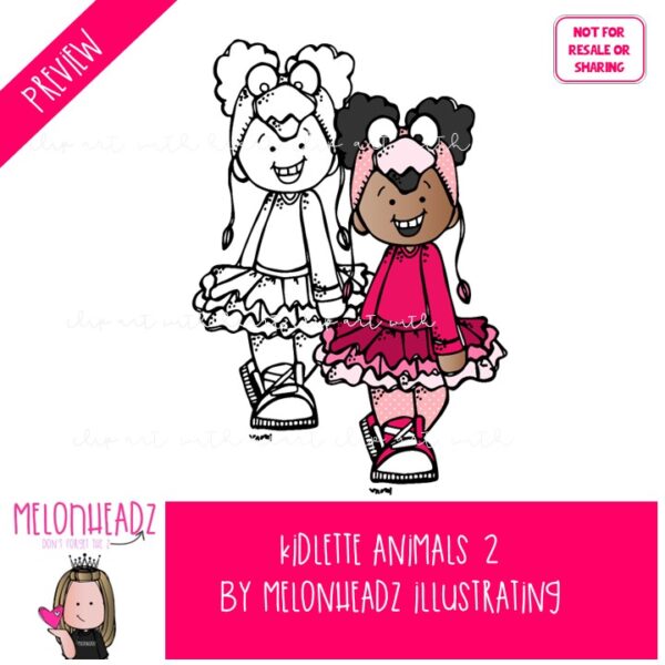 Kidlette Animals clip art, costume clip art, Halloween clip art Mini ...