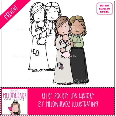 Relief Society clip art, LDS History clip art, LDS clip art, Emma Smith ...