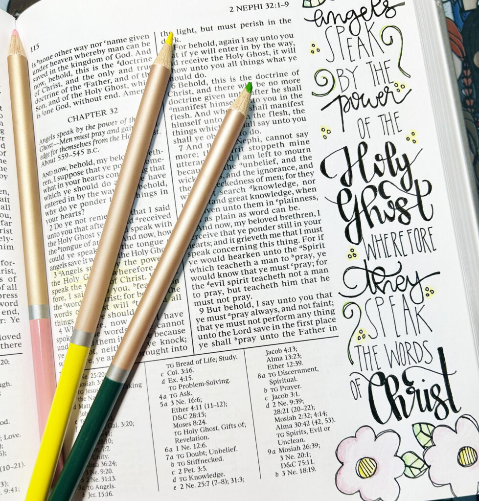 Book of Mormon Journaling templates and ideas - Melonheadz