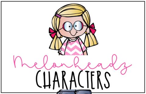 Clipart Printables and Melonheadz Characters - Melonheadz