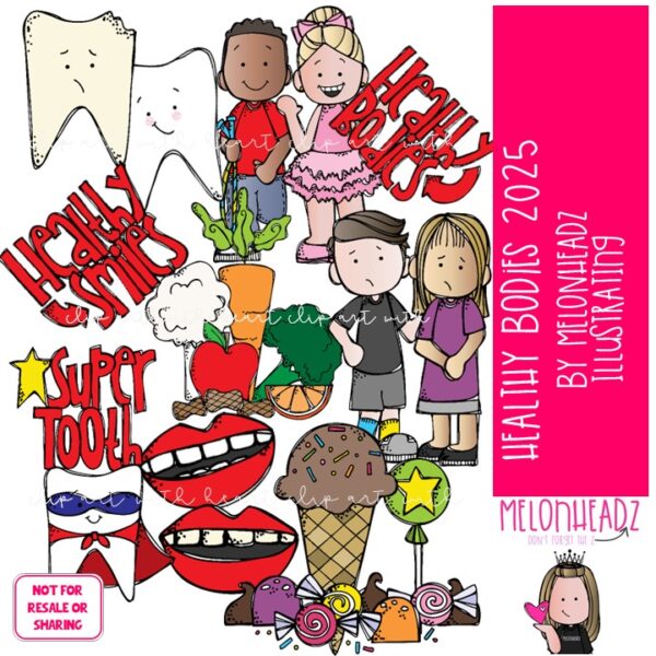 Healthy Bodies clip art 2025 Healthy Lifestyle clip art Healthy Food ...